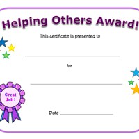 Printable Certificates | All Kids Network