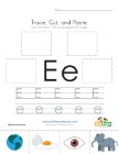 Letter F Worksheets Cut And Paste