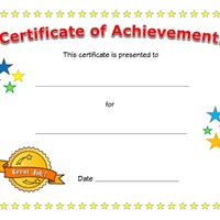 Printable Certificates | All Kids Network