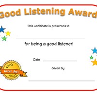 Printable Certificates | All Kids Network