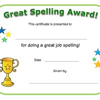 Printable Certificates | All Kids Network