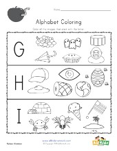 Alphabet Coloring Pages | All Kids Network