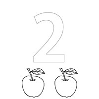 Numbers Coloring Pages - Print Numbers Pictures to Color | All Kids Network