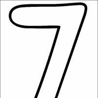Numbers Coloring Pages - Print Numbers Pictures to Color | All Kids Network