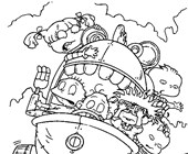 Rugrats Phil And Lil Coloring Pages