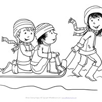Winter Coloring Pages - Print Winter Pictures to Color | All Kids Network
