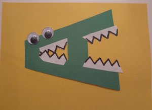 Letter A Alligator Craft | All Kids Network