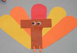 T is for Turkey Craft | All Kids Network