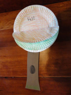 The Seasons of a Tree Paper Craft | All Kids Network