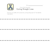 Scissor Skills Worksheets for Kids | All Kids Network