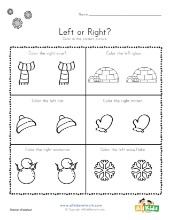 Winter Worksheets for Kids | All Kids Network