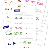 Addition Worksheets for Kids | All Kids Network