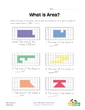 Beginner Area Worksheet | All Kids Network
