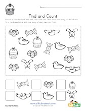 Find and Count Worksheets | All Kids Network