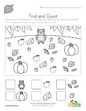 Fall Worksheets for Kids | All Kids Network