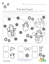 Winter Worksheets for Kids | All Kids Network