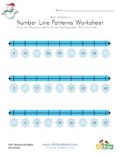 Winter Number Matching Worksheet | All Kids Network