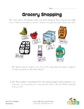 Story Problems Worksheets | All Kids Network