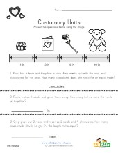 St. Patrick’s Day Customary Units Worksheet | All Kids Network