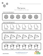 Winter Worksheets for Kids | All Kids Network