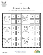 Animal Worksheets | All Kids Network