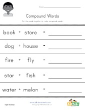 Compound Word Worksheet 3 | All Kids Network