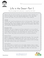 Animal Worksheets | All Kids Network