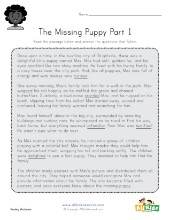 Reading Comprehension Worksheets | All Kids Network