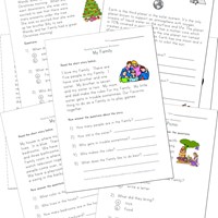 Reading Worksheets | All Kids Network