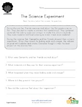 Reading Comprehension Worksheets | All Kids Network