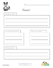 Animal Habitat Worksheets | All Kids Network