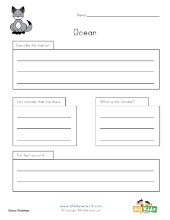 Animal Habitat Worksheets | All Kids Network