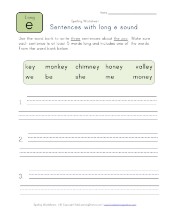 Sentence Writing Practice Worksheets | All Kids Network