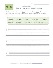 Sentence Writing Practice Worksheets | All Kids Network