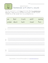 Sentence Writing Practice Worksheets | All Kids Network