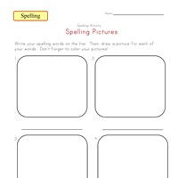 Customizable Spelling Worksheets | All Kids Network
