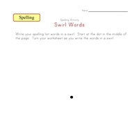 Customizable Spelling Worksheets | All Kids Network