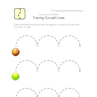 Tracing Lines Worksheets | All Kids Network