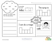 -ick Word Family Worksheets | All Kids Network
