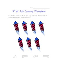 4th of July Worksheets for Kids | All Kids Network