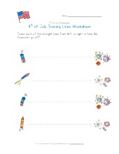 4th of July Worksheets | All Kids Network