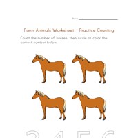 Farm Animals Worksheets for Kids | All Kids Network