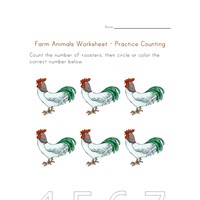 Farm Animals Worksheets for Kids | All Kids Network
