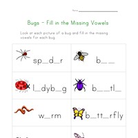 Bug Worksheets for Kids | All Kids Network