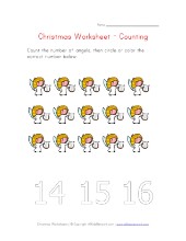 Christmas Count by 2 Worksheet | All Kids Network