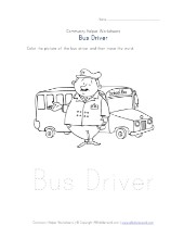 Bus Driver Story Problems Worksheet | All Kids Network