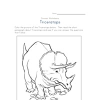 Dinosaurs Worksheets for Kids | All Kids Network