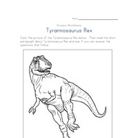 Dinosaurs Worksheets for Kids | All Kids Network