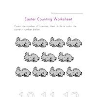 Easter Worksheets for Kids | All Kids Network