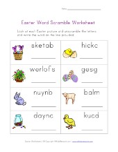 Easter Worksheets for Kids | All Kids Network